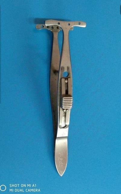 PTOSIS LID CLAMP 6 Pin Stainless Steel ophthalmic Surgical instrument ...