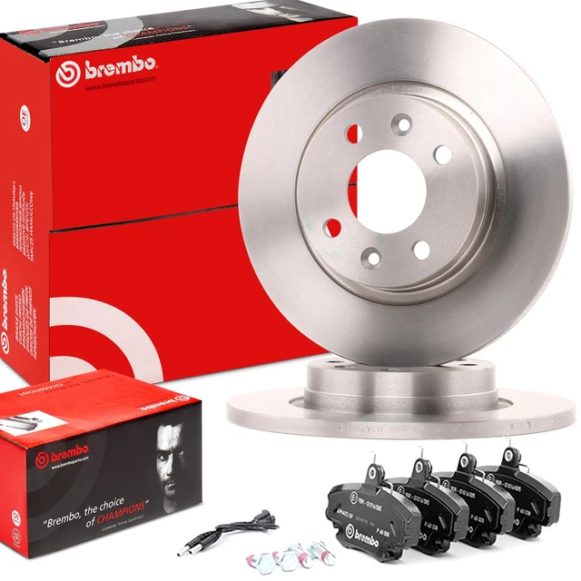 BREMBO BREMSENSET VORNE Bremsscheiben Beläge für RENAULT TWINGO II (CN0) 260mm EUR 56,19 ...