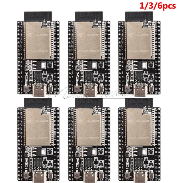ESP32-DEVKITC CORE BOARD Type-C ESP32-WROVER WIFI Bluetooth Scheda di sviluppo EUR 7,31 ...