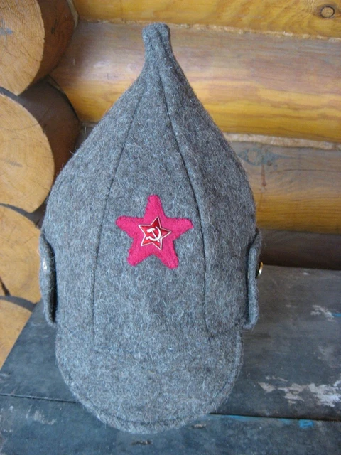 AUTHENTIC WW1-WW2 RELIC Soviet Red Army Budenovka Infantry ,winter Hat ...