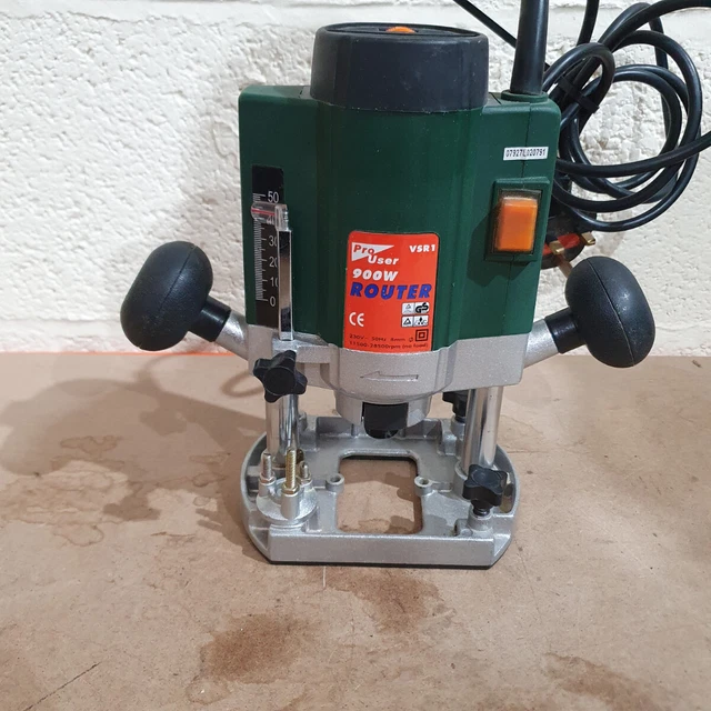 PERFORMANCE POWER PRO Green 900W 8mm 11500-28500RPM Electric Router ...