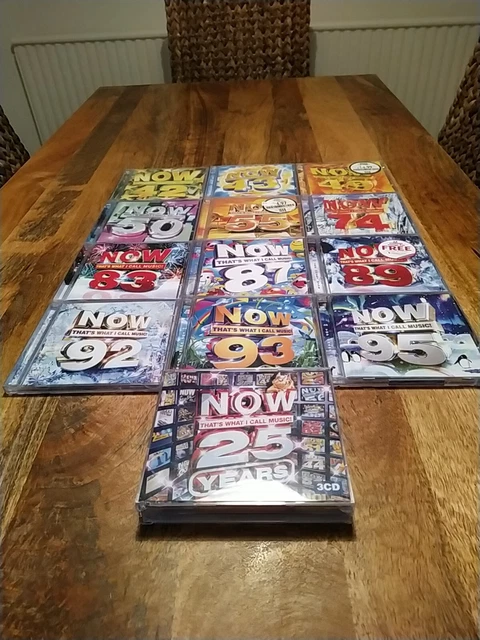 NOW THAT'S WHAT i call music 42,43,49,50,55,74,83,87,89,92,93,95, 25 ...