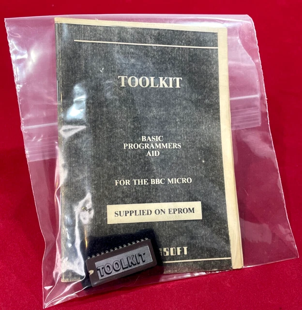 BOITE OUTILS ROM & Manuel pour Le Acorn BBC B Micro-Ordinateur EUR 51,86 - PicClick FR