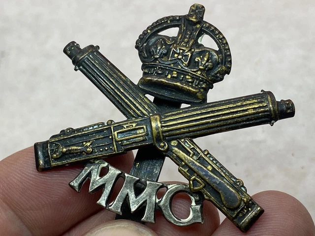 ORIGINAL WW1 BRITISH Army MMG Motor Machine Gun Corps Cap Badge £48.00 ...