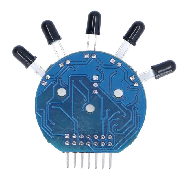 5 WAY FLAME Sensor Module Fire Extinguisher Sensor Board Digital Analog ...