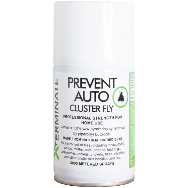 CLUSTER FLY KILLER Spray Aerosol Prevent Auto for Automatic Dispensers ...