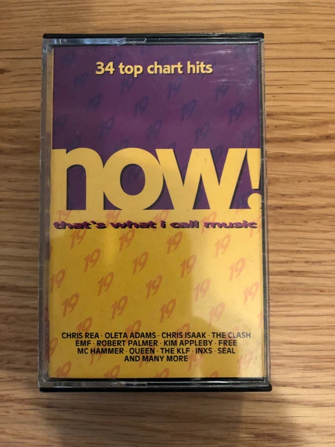 NOW THAT'S WHAT I Call Music 19 - Double Cassette Album £5.00 - PicClick UK
