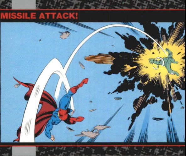 1992 DOOMSDAY THE Death of Superman #32 attaque de missiles EUR 1,63 ...