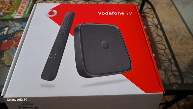 VODAFONE TV BOX 4K Hd Decoder Dvb-T2 Wifi Con Telecomando EUR 10,00 ...