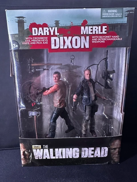 THE WALKING DEAD Daryl & Merle Dixon Action Figures – McFarlane Toys ...