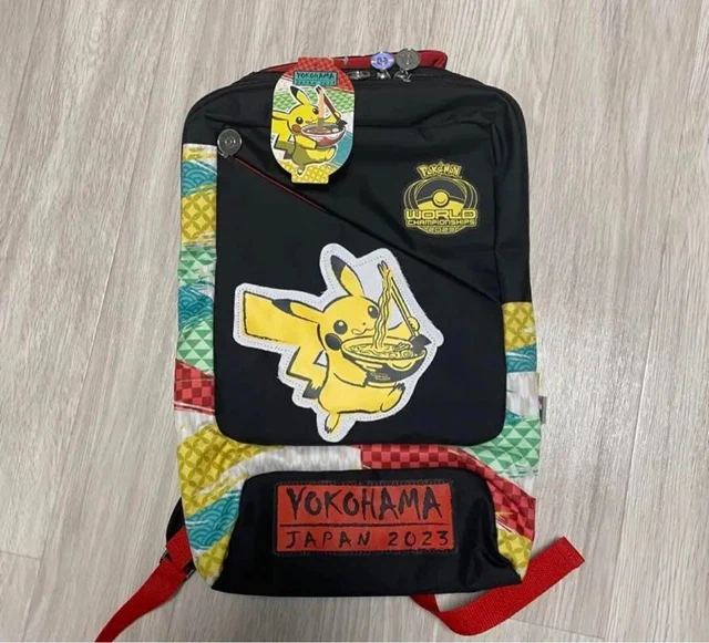 POKEMON WORLD CHAMPIONSHIPS 2023 Yokohama Pikachu BackPack WCS Japan ...