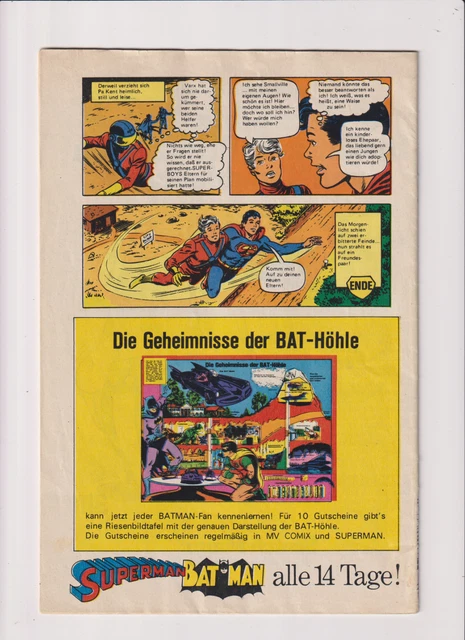 SUPERMAN 7 / 1973 original Ehapa Verlag EUR 19,50 - PicClick DE