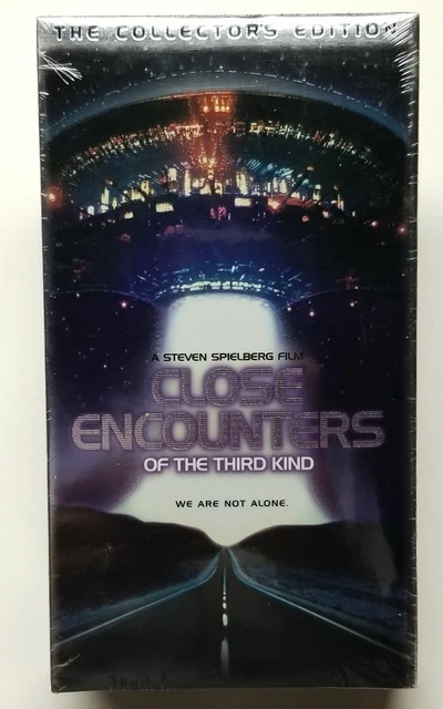 CLOSE ENCOUNTERS OF the Third Kind VHS 1998 Collectors Edition Sealed £ ...