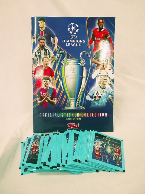 UEFA CHAMPIONS LEAGUE trading card & album 2024/2025 season Topps (KST ...