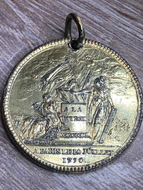 MÉDAILLE CONFÉDÉRATION DES François 1790 EUR 25,00 - PicClick FR