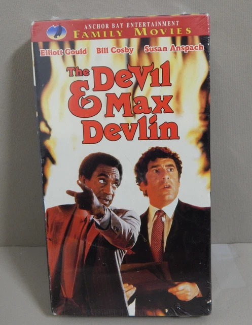 DISNEY THE DEVIL and Max Devlin (OOP VHS, 1998) Elliot Gould B. Cosby S ...