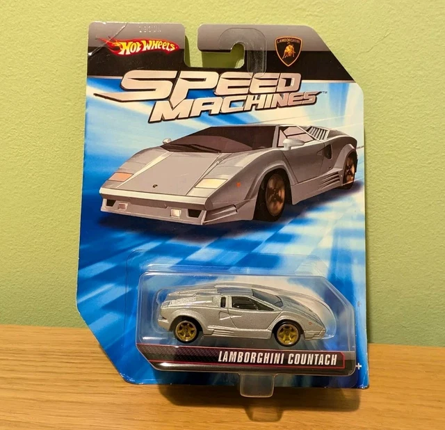 HOT WHEELS 2010 Speed Machines - Lamborghini Countach 25th Anniversary ...