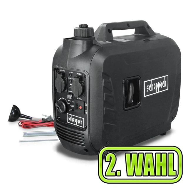 SCHEPPACH INVERTER BENZIN Stromerzeuger Generator Notstromaggregat ...