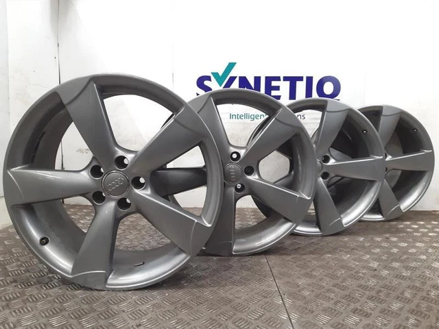 SET OF GENUINE 20 Inch AUDI A6 C7 Alloy Wheels Rims 4G0601025BP ROTOR ...