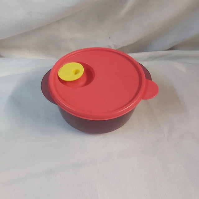 TUPPERWARE MICRO PLUS rond 800 ml avec couvercle à soupapes vintage EUR ...