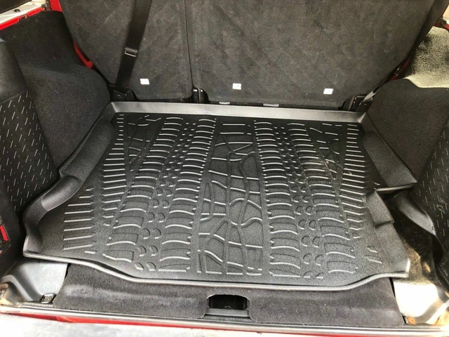 REAR TRUNK AREA Cargo Floor Tray Liner Mat for JEEP WRANGLER 2007-2018 ...