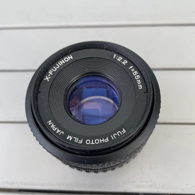 FUJI X-FUJINON 55MM F2.2 Prime Lens, Fujica Mount X Mount Lens Fujica ...