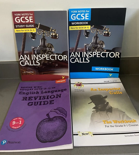 AN INSPECTOR CALLS Revision Bundle GCSE English Lit York Notes CGP ...
