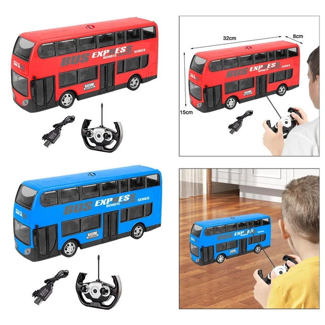 RC DECKER BUS Simulation Remote Control Bus for Boys Girls Children £23 ...