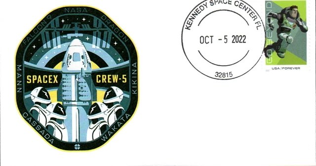 2022 NASA/SPACEX CREW Dragon Crew-5 Launch Kennedy Space Center 5 ...