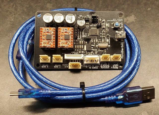 MINI GERBIL V2 (MG2) - for K40 laser – 2 axis controller - in UK. M2 ...