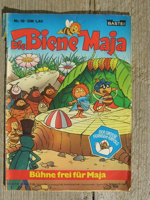 DIE BIENE MAJA Heft Nr. 19, Bühne frei für Maja, 32 Seiten, Bastei ...