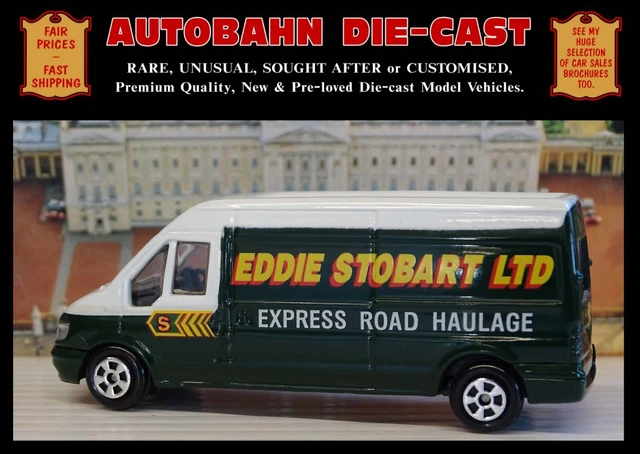 FORD TRANSIT EXTRA Long In Eddie Stobart Colours 1:64 Scale Corgi ...