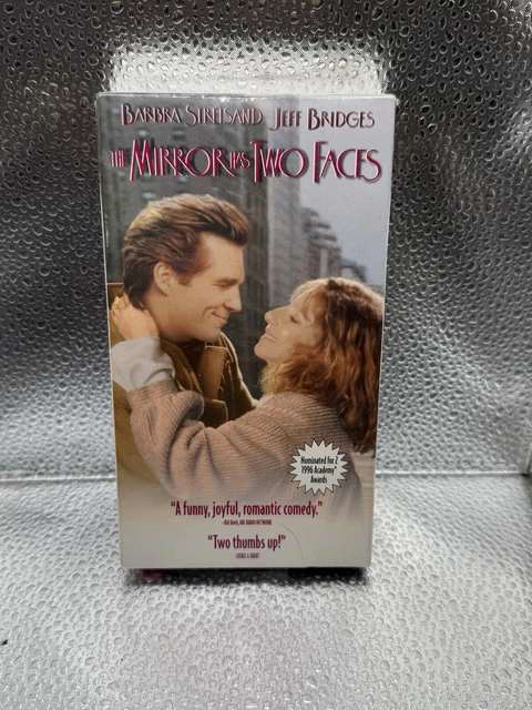 THE MIRROR HAS Two Faces VHS Tape Movie Sealed Watermarks Barbra ...