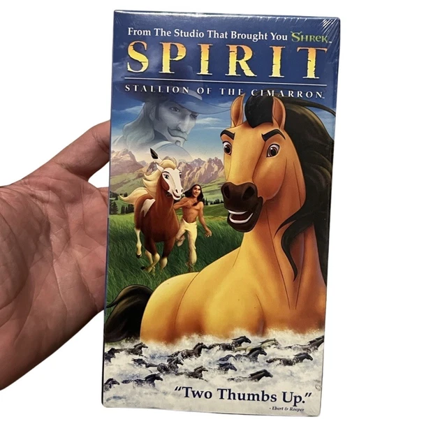SPIRIT: STALLION OF the Cimarron (VHS Dreamworks 2002) Slip Case ...