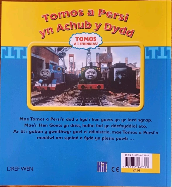 THOMAS THE TANK Engine & Friends Welsh Language Book £2.45 - PicClick UK