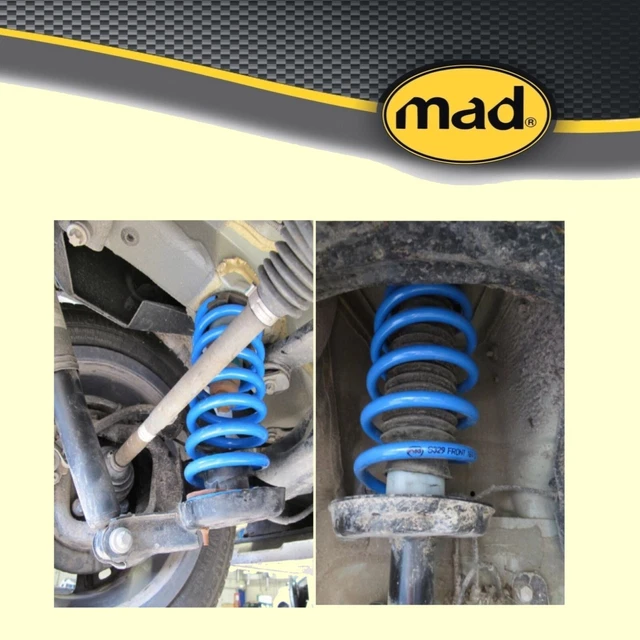 MAD VERSTÄRKTE FEDERN Höherlegung für Fiat Panda 312 4x4 ca. 30/10 mm ...