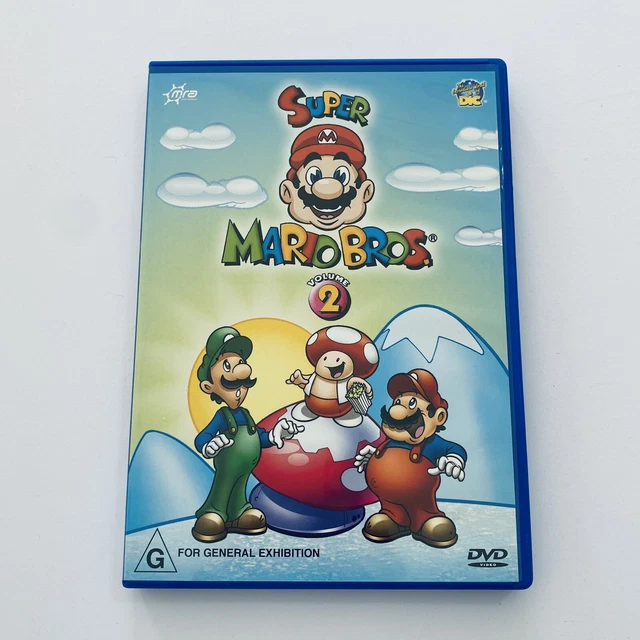SUPER MARIO BROS (DVD, 1990) Vol 2 Nintendo Cartoon R4 VGC + Free ...