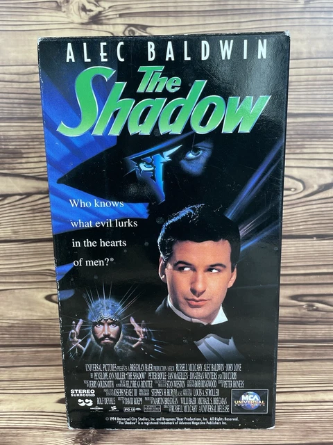 FORMER HOLLYWOOD VIDEO Rental The Shadow VHS Movie Alec Baldwin $6.99 ...