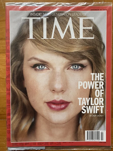 TIME MAGAZINE 2014 The Power Of Taylor Swift Article Photos NEW SEALED ...