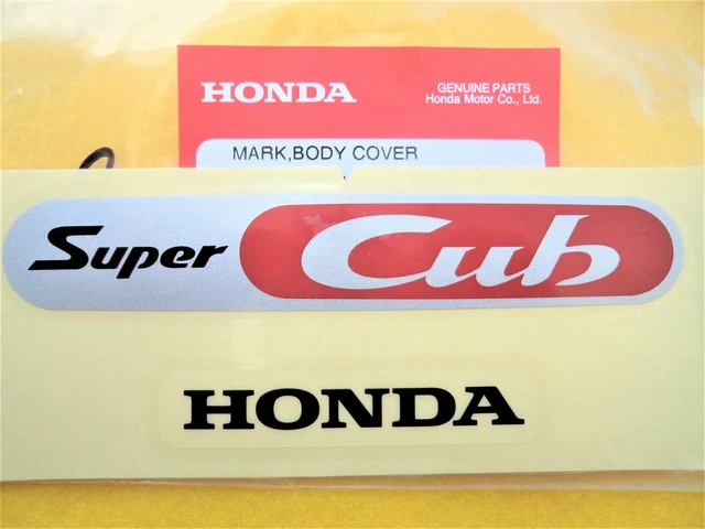 GENUINE HONDA SUPER Cub C50 C65 C100 Sticker Decal £7.95 - PicClick UK