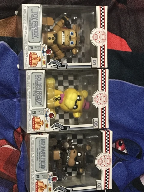 VERY RARE VAULTED Five Nights At Freddy’s Fnaf Funko Pop Vinyls Arcade ...