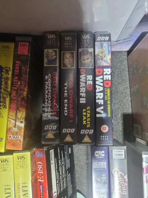 4 X RED Dwarf VHS Tapes £30.00 - PicClick UK