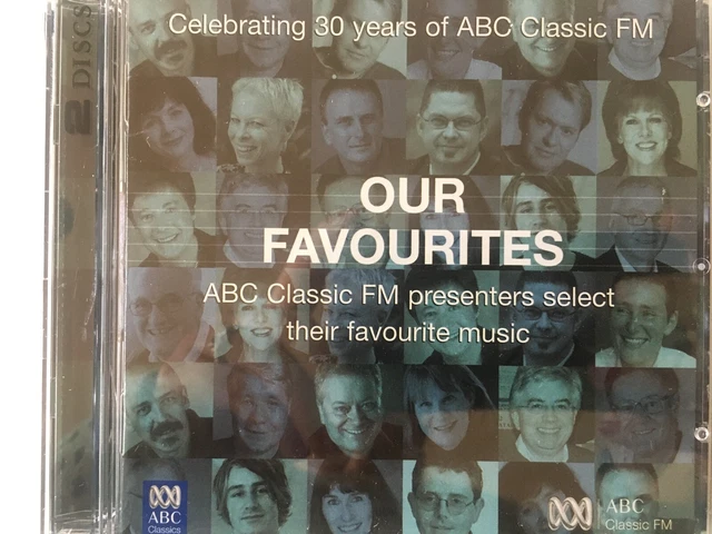 OUR FAVOURITES - Celebrating 20 Years Of ABC Classic FM 2 x CD AS NEW ...