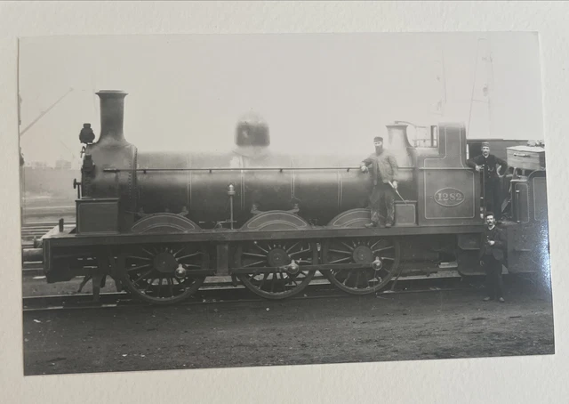 NER RAILWAY LOCOMOTIVE Photograph - 1282 Long Boiler - A827 £3.50 ...