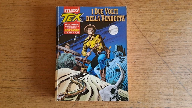 MAXI TEX N.4: "I due volti della vendetta",Sergio Bonelli Editore, ottobre 2000 EUR 4,99 ...
