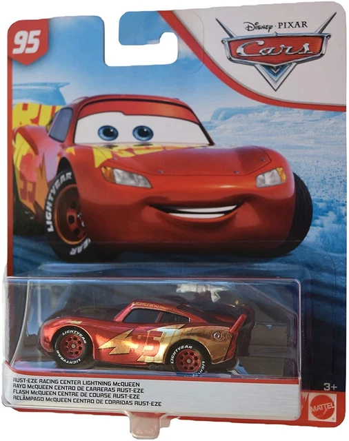 DISNEY PIXAR CARS Rust-eze Racing Center Lightning McQueen #95 Mattel £ ...