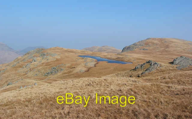 PHOTO 6X4 LLYN y Gaseg-Fraith and Y Foel Goch From lower slopes of ...