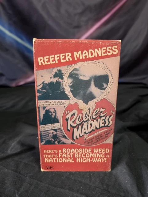 REEFER MADNESS VHS Good Times Home Video 1936 Cult Classic £4.63 ...