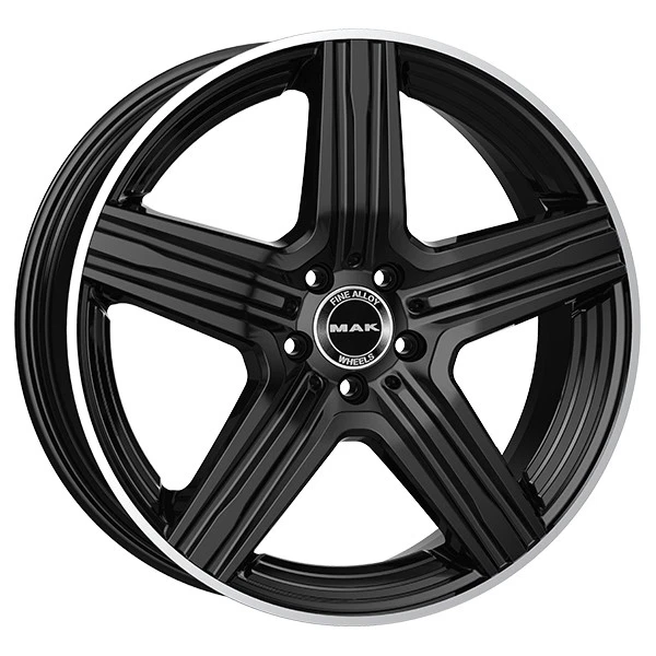 ALLOY WHEEL MAK Lewis For Bmw X2 M35I 2024 8X20 5X112 Gloss Black ...