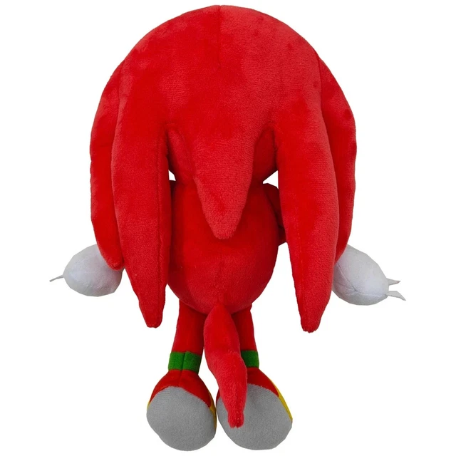SONIC THE HEDGEHOG Knuckles Plush Soft Toy Character 30cm Valentines ...